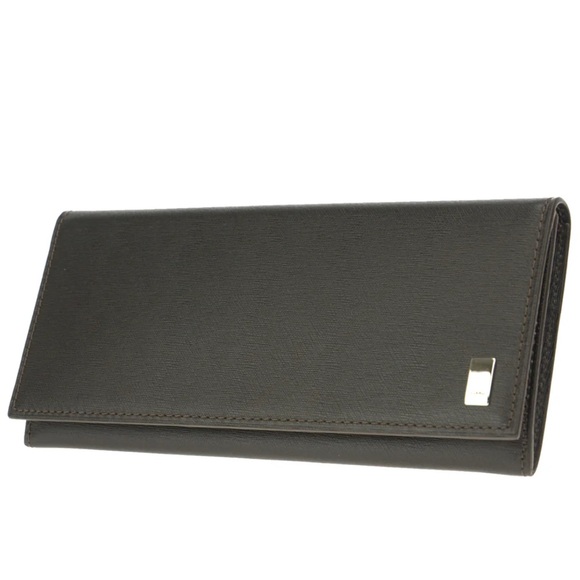 Dunhill | Bags | Alfred Dunhill Sidecar Long Wallet Black Guc | Poshmark